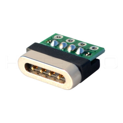 DC Power 4 Pogo Pin Magnetic PCB Charger Connector M417