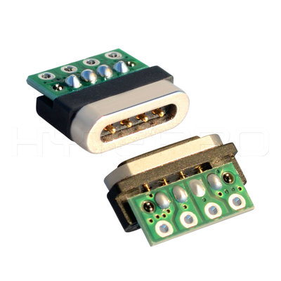 DC Power 4 Pogo Pin Magnetic PCB Charger Connector M417