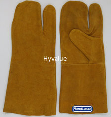China 14 inch Split Leather Safety Welding Gloves supplier