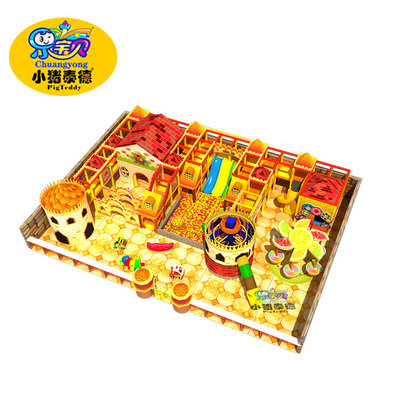 Forest Theme Commercial Indoor Playground Equipment Big Capacity Eco - Friendly
