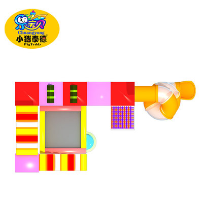 Residential Kids Soft Indoor Playground Equipment Ocean Theme Anti - Static
