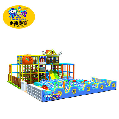 Multifunction Soft Indoor Playground Equipment Safe Commercial For Amusement