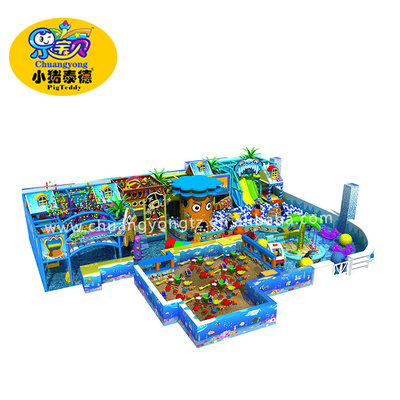Coloful Soft Indoor Playground Equipment Play Areas For supermarket Games
