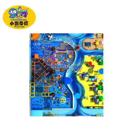 Professional Infant Toddler Playground Equipment , Indoor Jungle Gym For Toddlers