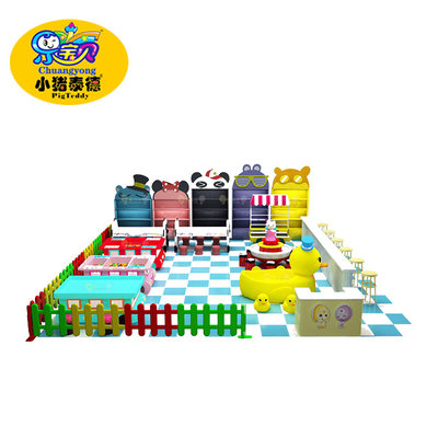 Custom Children'S Play Equipment , Handmade Kids Play Area Equipment