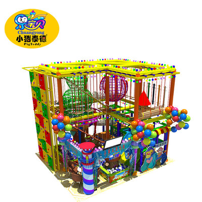 Best Selling Rope Course Playground Kids Climbing Rope Course