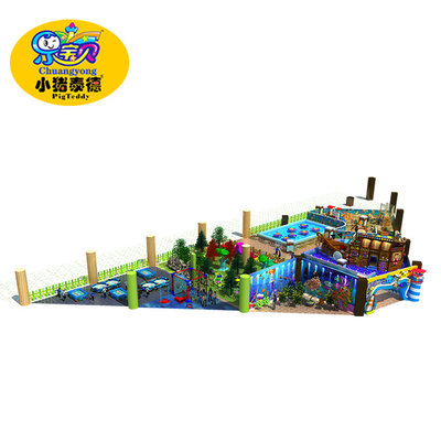 Factory direct sales commercial kids soft indoor playground equipment