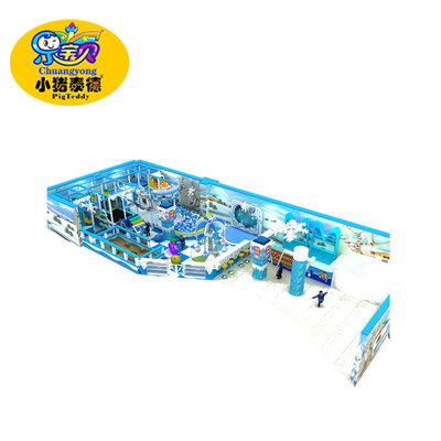 Indoor and outdoor soft playground equipment  children have fun