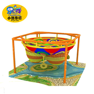 Backyard Obstacle Course Equipment , Playground Obstacle Course Equipment For Children