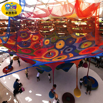 Customized Indoor Play Equipment , Childrens Obstacle Course Equipment