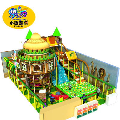 Commercial Soft Play Equipment , Customized Children Indoor Soft Play Structures