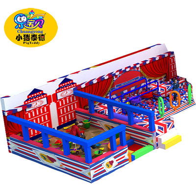 Kids Commercial Indoor Playground Equipment Safe For Shopping Centers