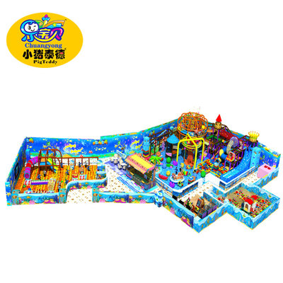 Happy Baby Indoor Play Structures , Children Soft Play Area Equipment Colorful