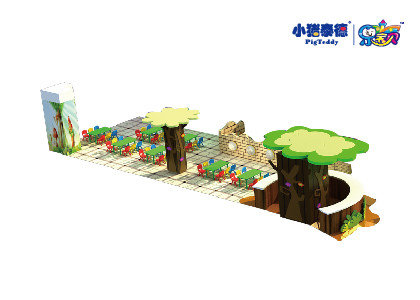 Amusement Parks Handmade Playground Equipment Environmental Protection