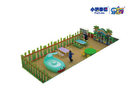 Safe Gametime Playground Equipment , Preschool Indoor Play Area Equipment