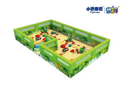 Family Fun Childrens Play Sand Pits , Toddler Indoor Playground With Sand Pit