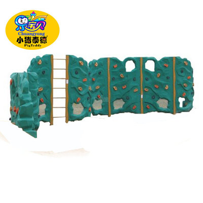 Custom Durable Plastic Kids Rock Climbing Wall 5 - 12 Years Age Group