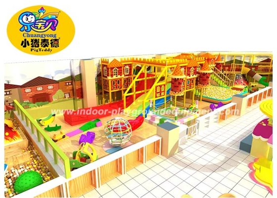 Indoor Toddler Soft Play Equipment With Foam / Sponge / Plastic Material