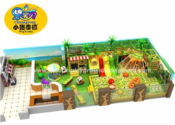 Customized Naughty Castle Attractive Commercial Indoor Play Structures Anti - UV Non - Fade