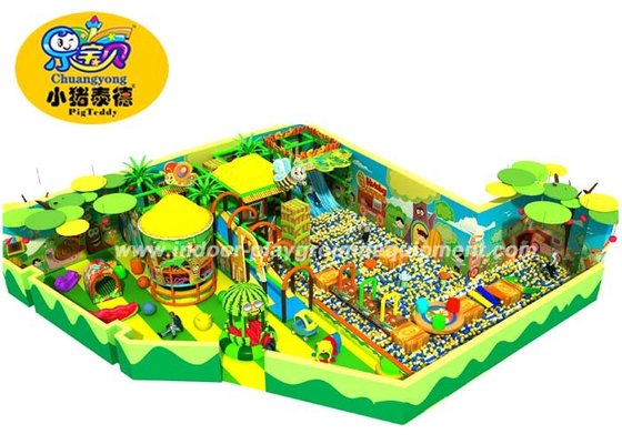 Soft Play Kids Games Naughty Castle , Forest Style Indoor Playground Toy Equipment