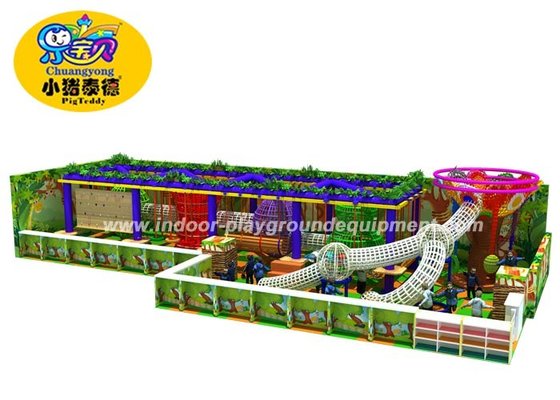 Anti - Skid Indoor Toddler Obstacle Course Equipment European Standard