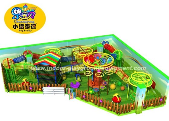 Anti - Skid Indoor Toddler Obstacle Course Equipment European Standard