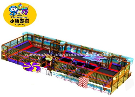 Professional Indoor Jump Trampoline Park For Kids Over 5 Years Old