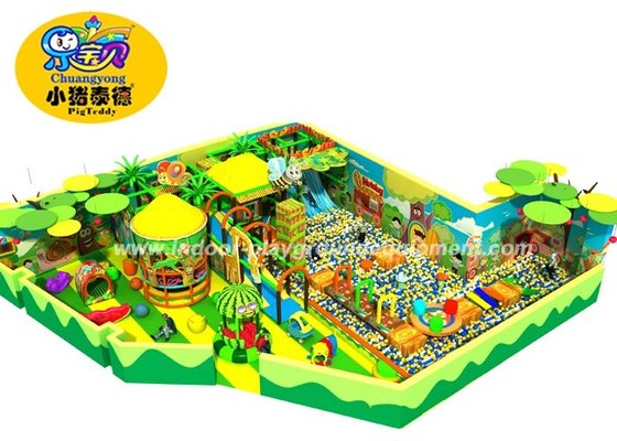 Colorful Soft Play Centre Equipment For Games European Standard Anti - Crack