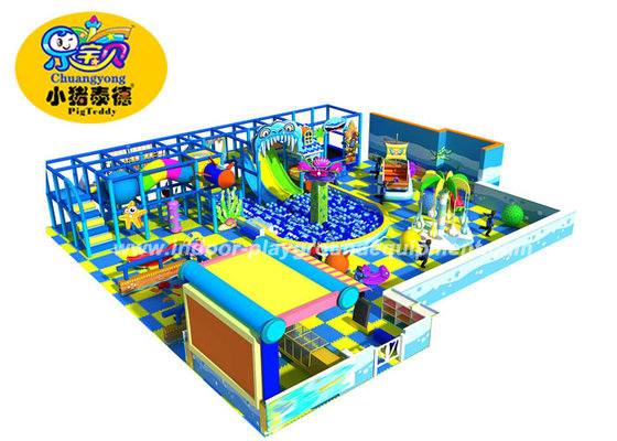 Custom Theme Kids Indoor Soft Playground Equipment / Soft Play Structures