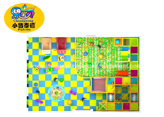 One Square Meter Soft Play Area Equipment For Super Market CE ISO9001 TUE
