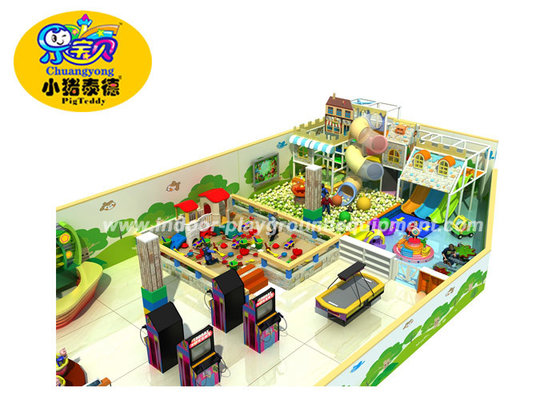 Security Soft Indoor Playground Equipment Environmental Protection