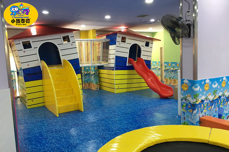 Funny Kids Indoor Playground Equipment Environmental Protection