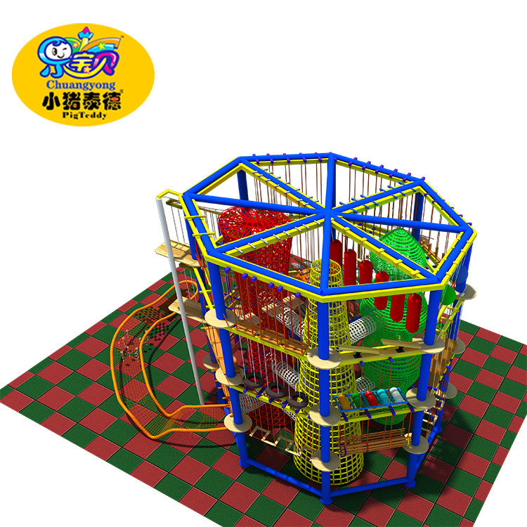 outdoor jungle adventure course, tree adventure course, tree adventue park