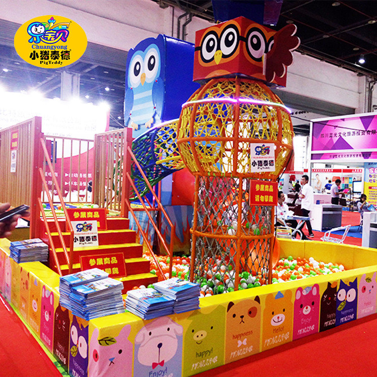 Colorful Indoor Playland Equipment , Custom Kids Play Park Equipment
