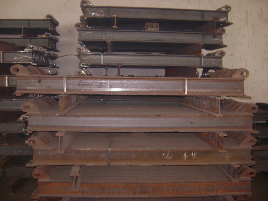 2 m Alloy Steel Straight rail standard length Underground Light Rail of Auxiliary Transportation Device