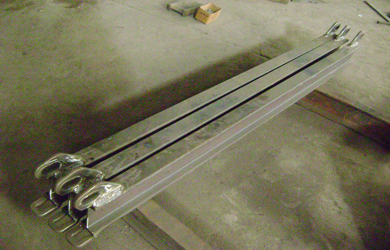 Industrial Mining Suspended Locomotive Underground Light Rail for Geotrax Rail and Road System