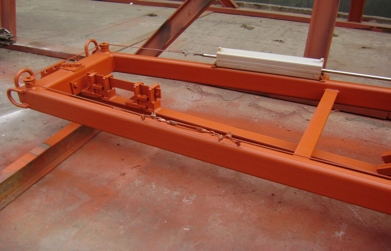 Industrial 0.5 - 0.8MPa Monorail System monorail switch Apply to I155 track for overhead trackage