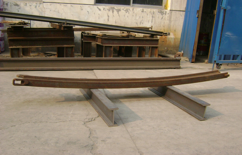 High Strength Steel Coal Mining Conveyor Systems Curved Suspension Line Curved Track For Scomi Rail’s AFC System
