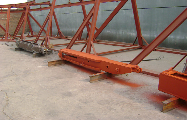Adjustable 3DUO Mining Suspended Locomotive Hydraulic Lifting Beams Device for Monorail Systems