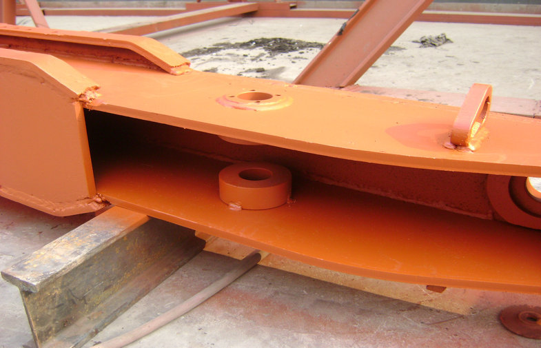 safety 3DUO Mining hydraulic hoist beams Loading capacity 6 ton for I155-profile monorail