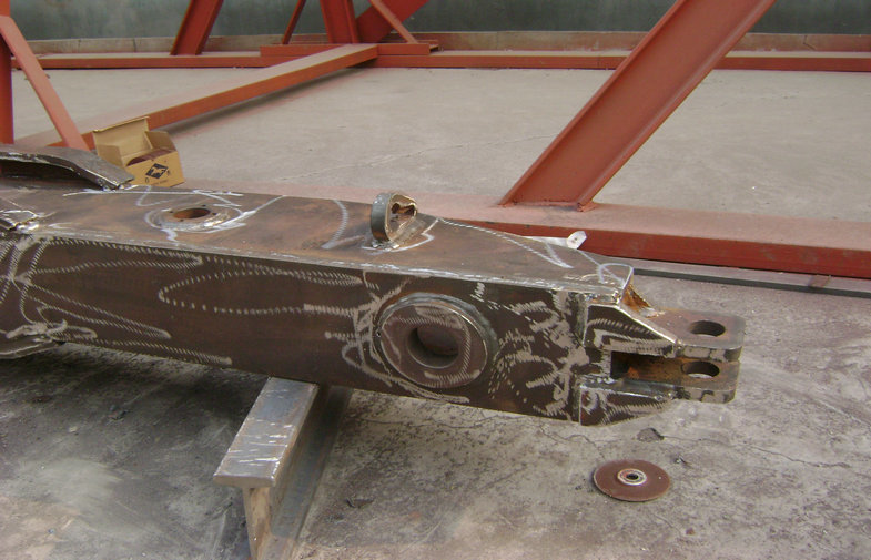 32 ton 16DUO Mining Hydraulic Drive Hoist Lifting Beams For The Suspended Mining Locomotive