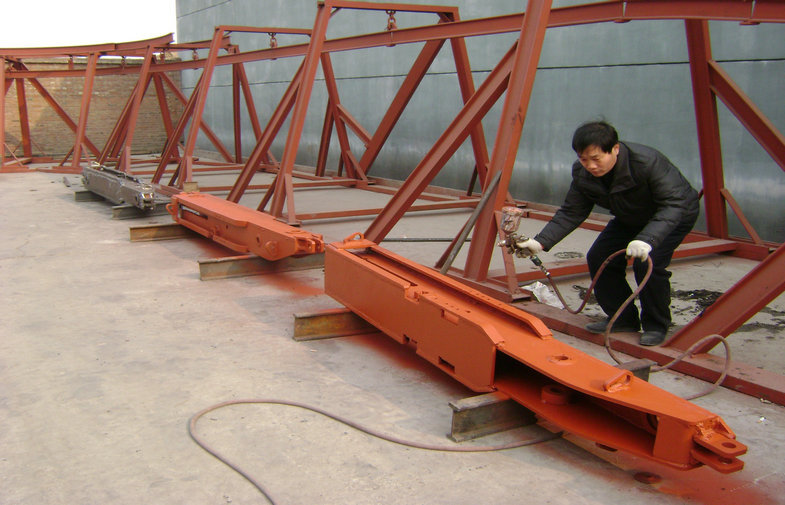 1.0m 32 ton 16DUO Mining Hydraulic Drive Hoist Lifting Beams for the Suspended Mining Locomotive