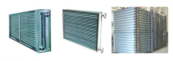 乾燥機械のための螺線形のひれのタイプ管が付いている蒸気暖房のドライヤーの熱交換器