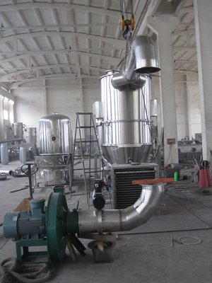 粉のコーティングのための電気流動床の造粒機/噴霧乾燥の流動床
