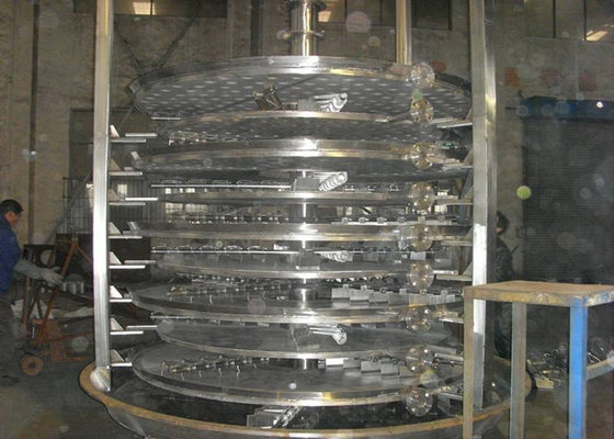 ビューポートおよび安全爆発の出口が付いている連続的な乾燥のVacummeの版ディスク乾燥機械
