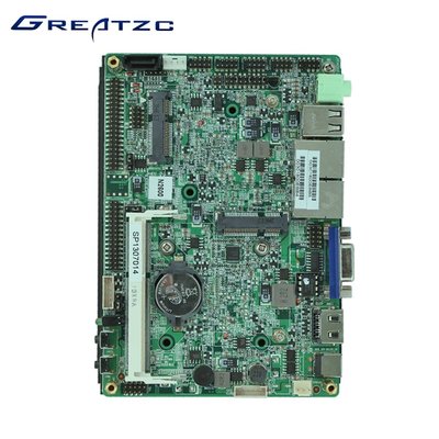 2 LAN Intel Atom N2600 Dual Core 3.5 Inch Motherboard With LVDS 6 USB 6 COM MPICE MSATA
