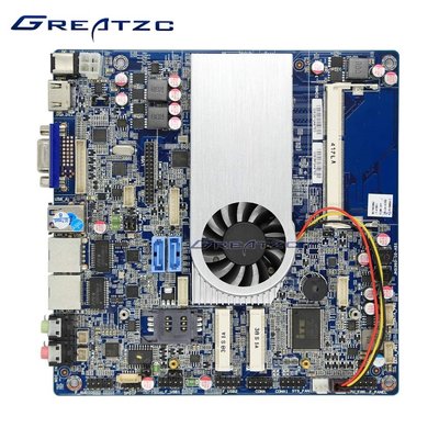 I5 Dual LAN Motherboard Mini ITX DC Power I5 5200U CPU For 4K