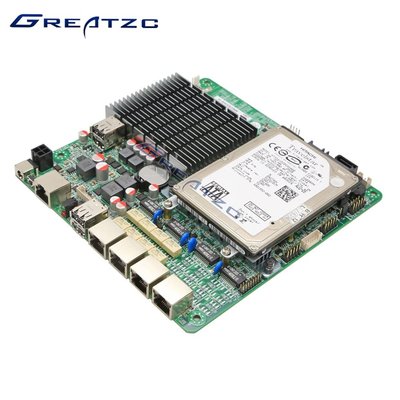 Fanless J1900 MINI ITX Motherboard , Quad-Core Processor j1900 Motherboard 4 LAN