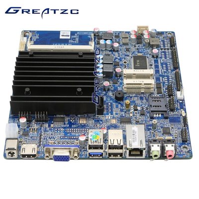 Intel C J1800 Industrial PC Motherboard With VGA / HDMI / LVDS & 2SATA