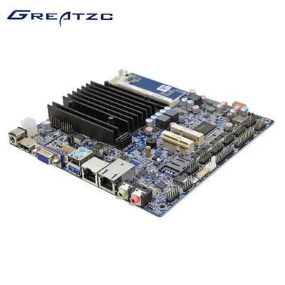 Dual LAN Mini ITX Fanless Motherboard With INTEL Bay Trail-D Celeron J1900 CPU